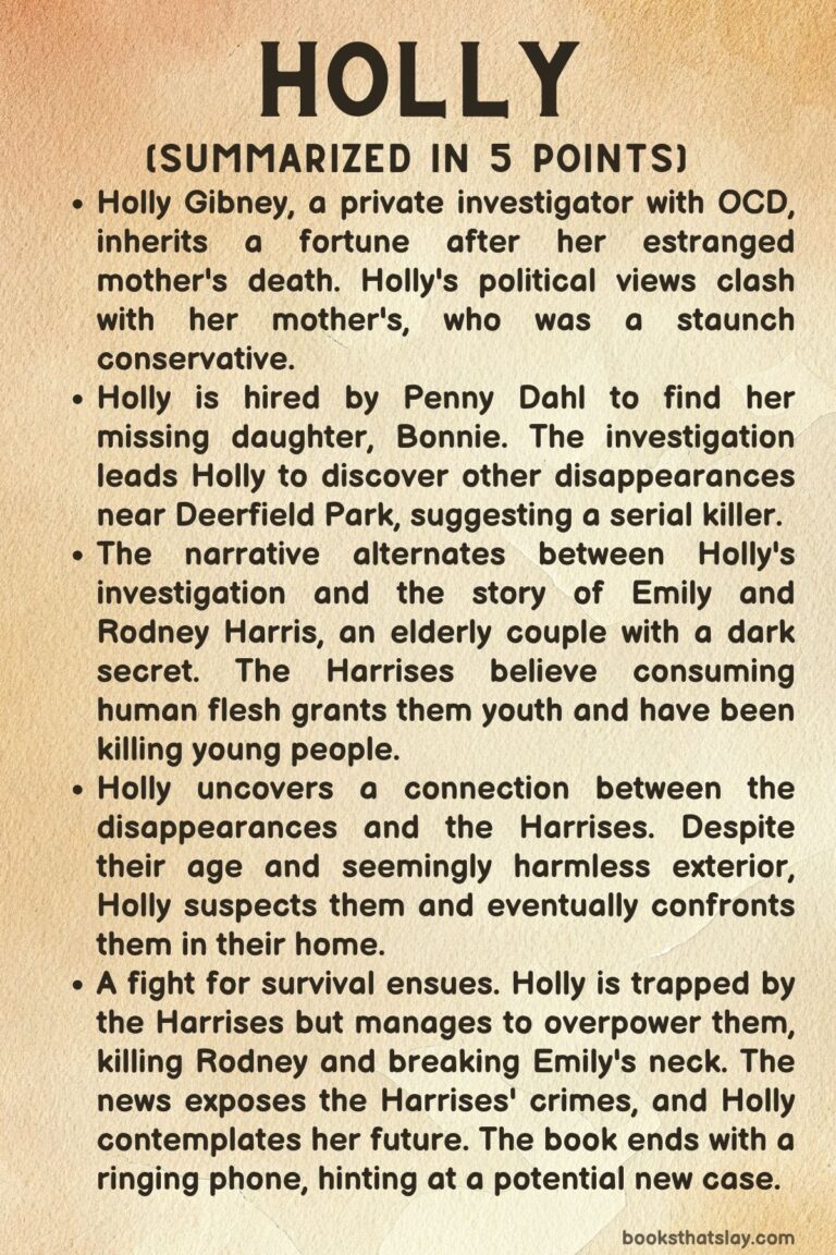Holly by Stephen King Summary, Characters and Themes