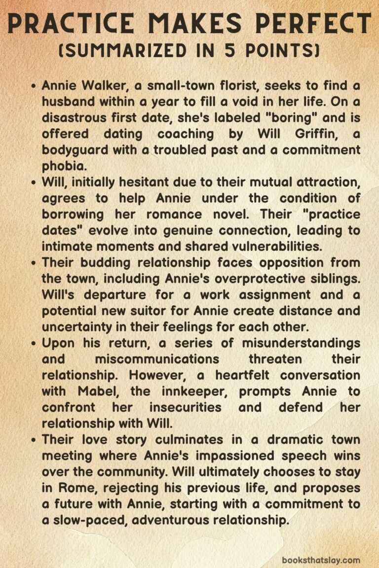 Practice Makes Perfect Summary, Characters and Themes