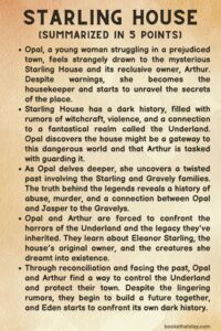 Starling House Summary, Characters and Themes