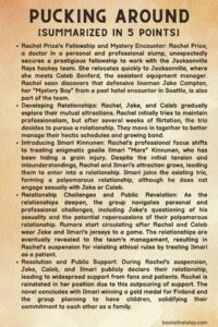 Pucking Around Summary, Characters and Themes