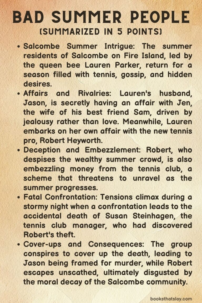 Bad Summer People Summary, Characters and Themes