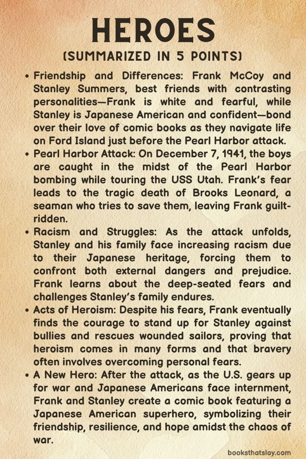 Heroes by Alan Gratz Summary, Characters and Themes