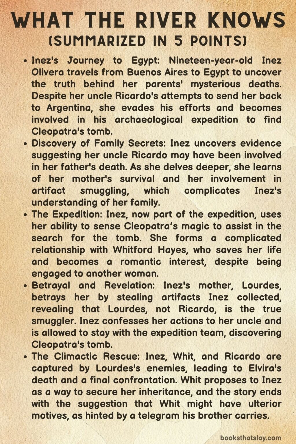 What The River Knows Summary, Characters and Themes