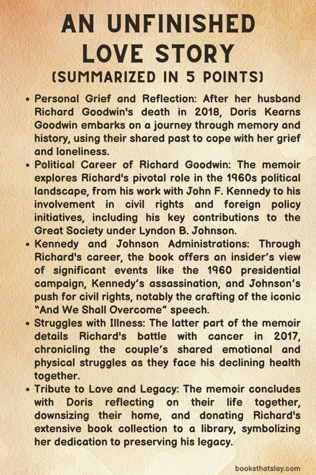 An Unfinished Love Story Summary, Analysis and Themes