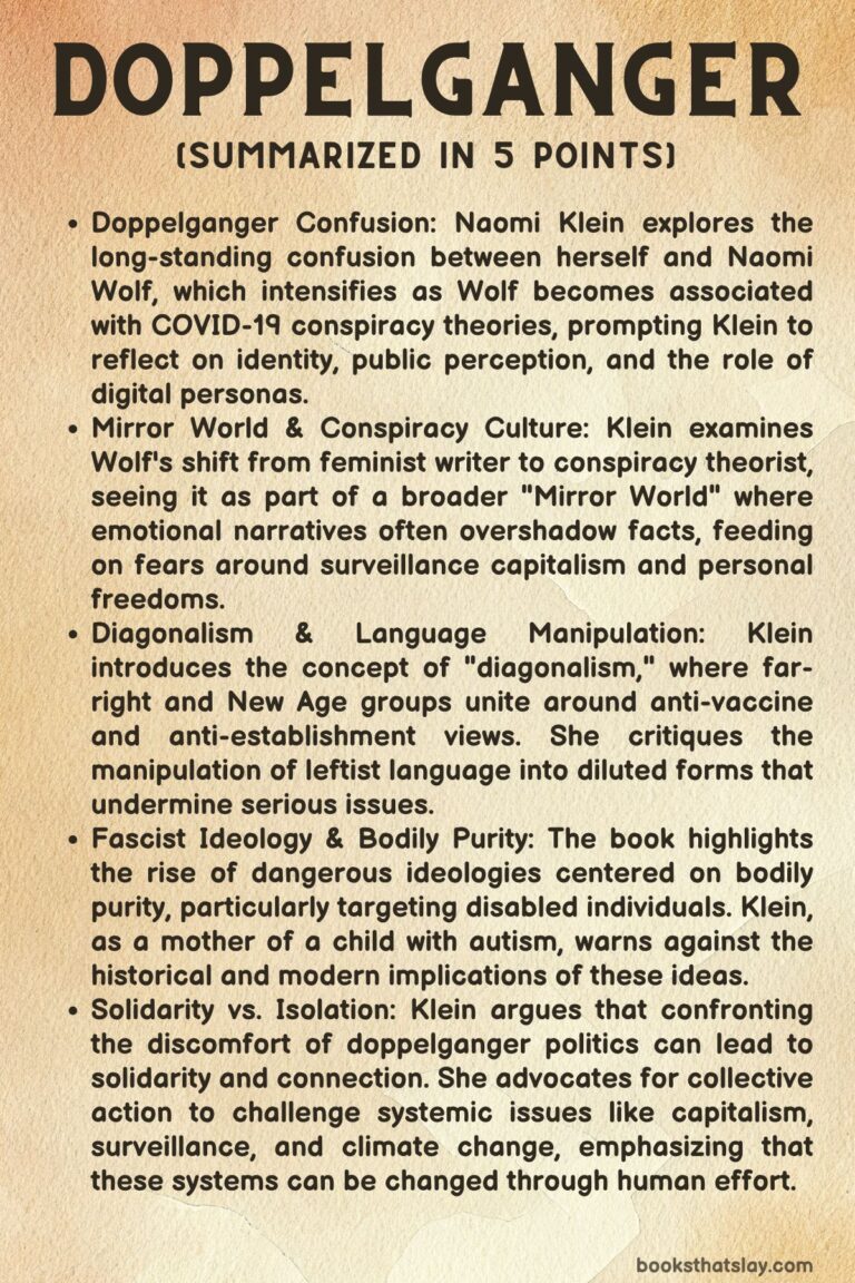 Doppelganger: A Trip Into the Mirror World Summary and Analysis