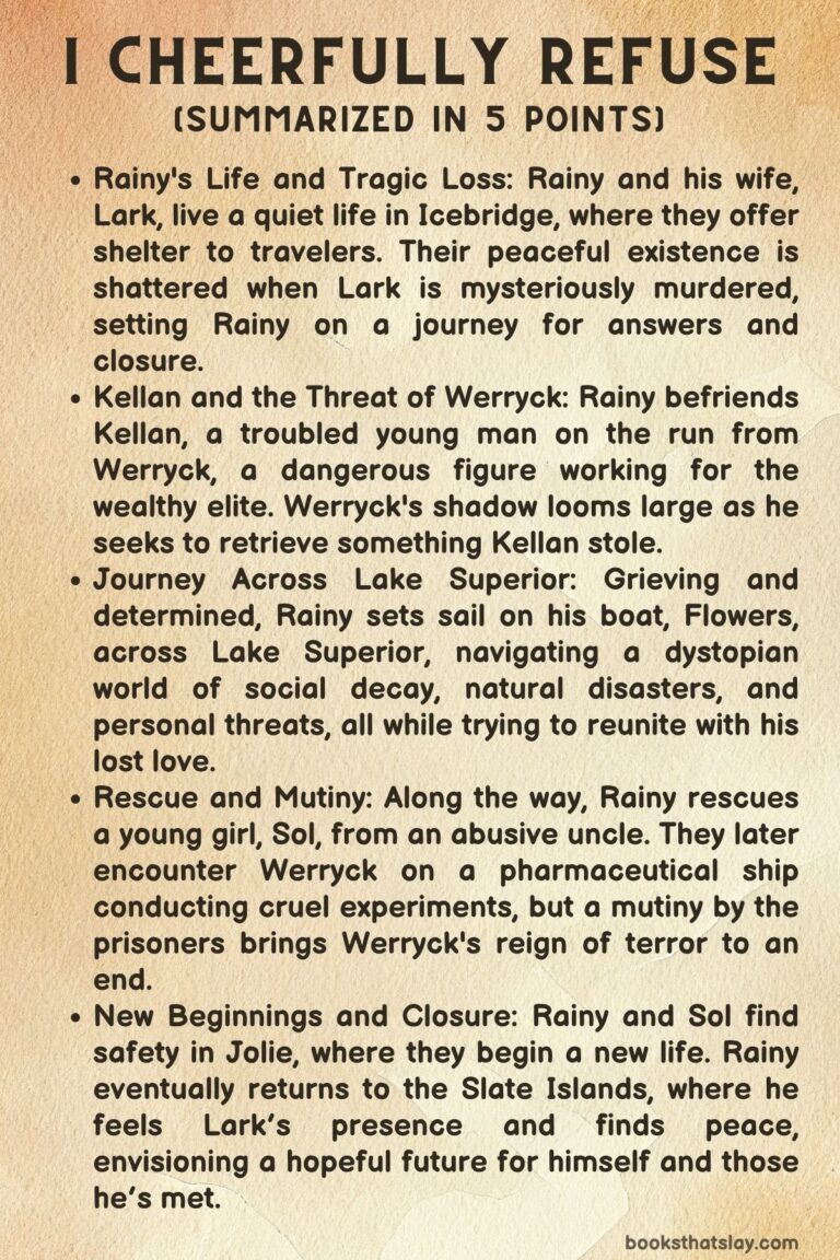 I Cheerfully Refuse Summary, Characters and Themes