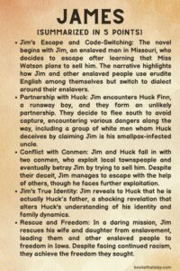 James by Percival Everett Summary, Characters and Themes