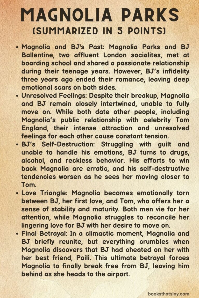 Magnolia Parks Summary, Characters and Themes