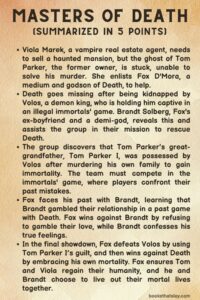 Masters of Death Summary, Characters and Themes