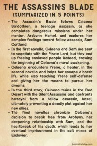The Assassin's Blade Summary, Characters and Themes