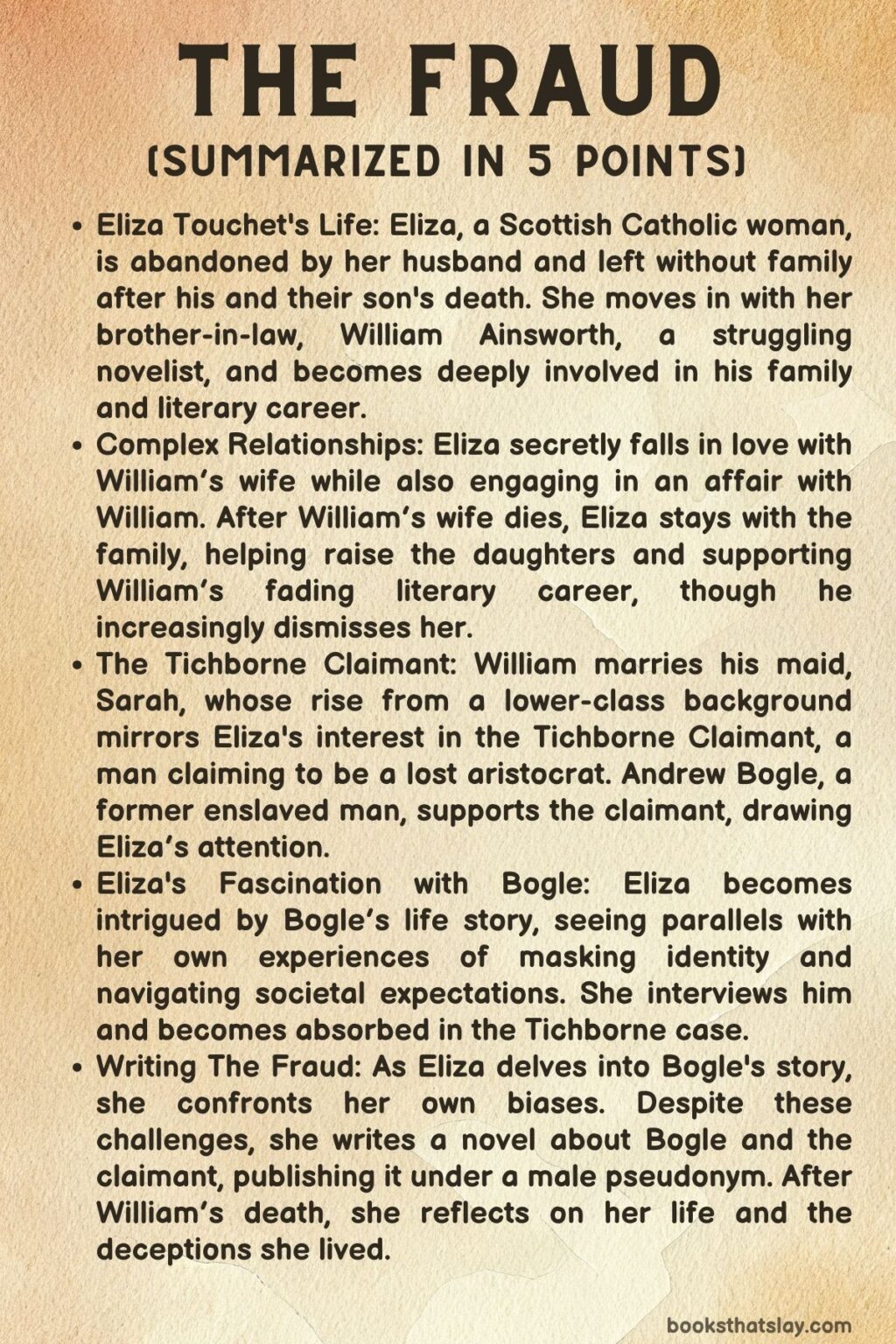 The Fraud By Zadie Smith Summary, Characters and Themes