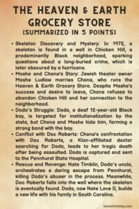 The Heaven & Earth Grocery Store Summary, Characters and Themes