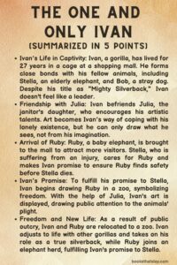 The One And Only Ivan Summary, Characters and Themes