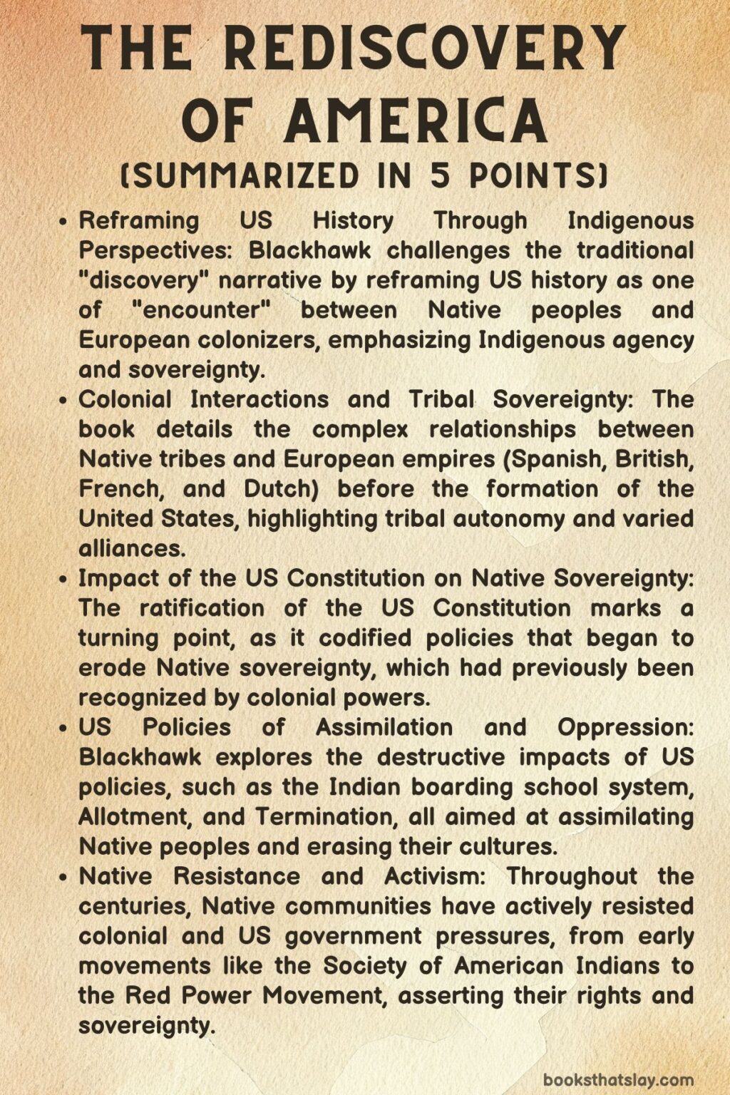 The Rediscovery of America Summary and Analysis