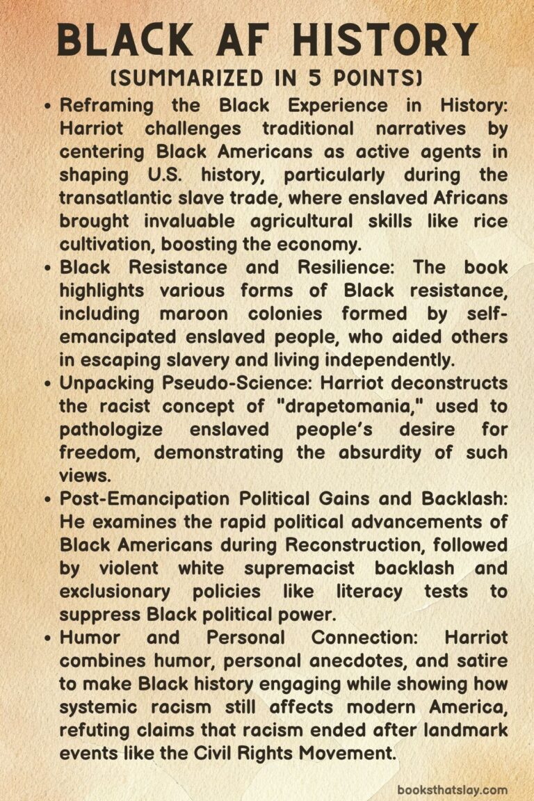 Black AF History summary and Analysis