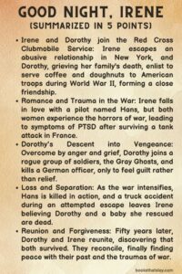 Good Night, Irene Summary, Characters and Themes