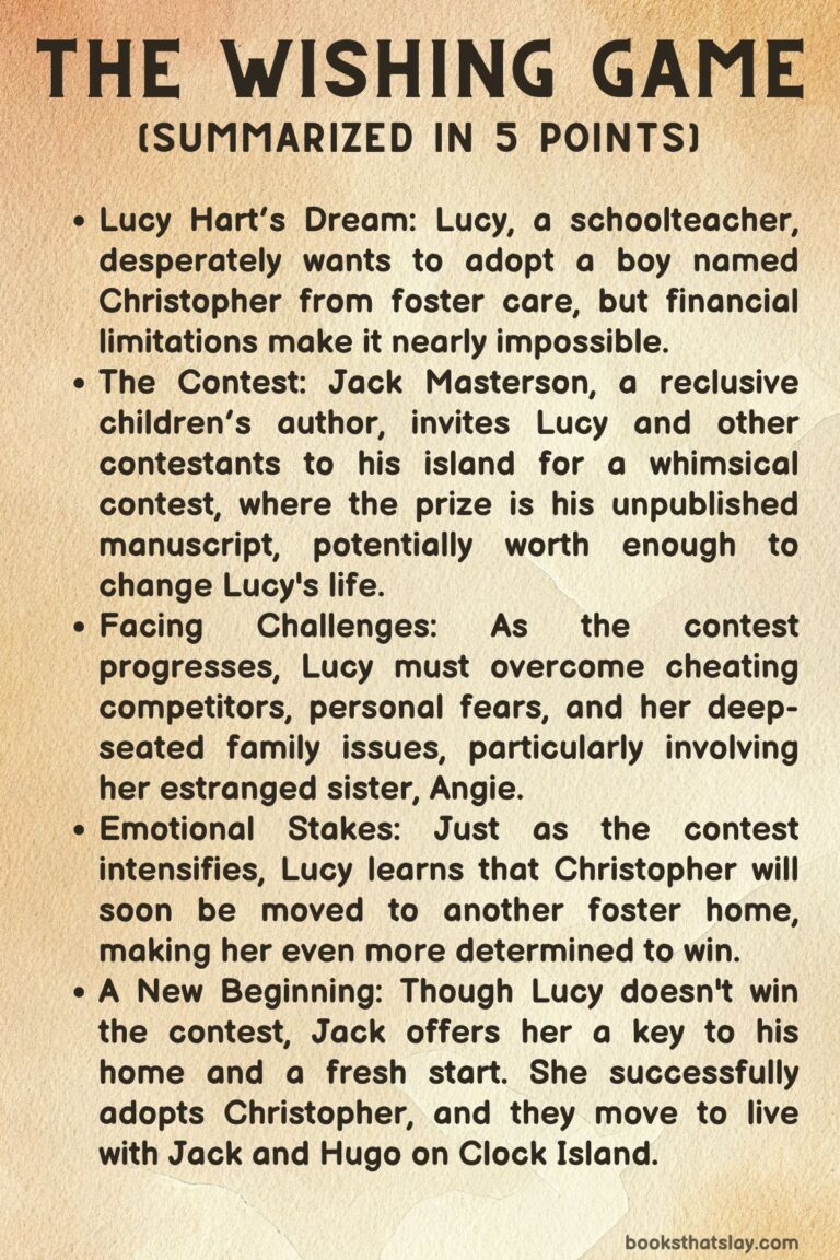 The Wishing Game Summary, Characters and Themes