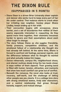 The Dixon Rule by Elle Kennedy Summary, Characters and Themes