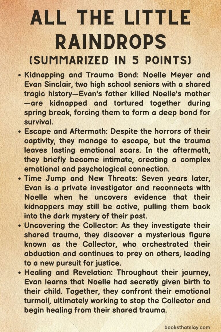 All the Little Raindrops Summary, Characters and Themes