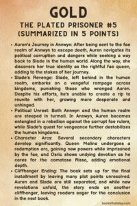 Gold by Raven Kennedy Summary, Characters and Themes