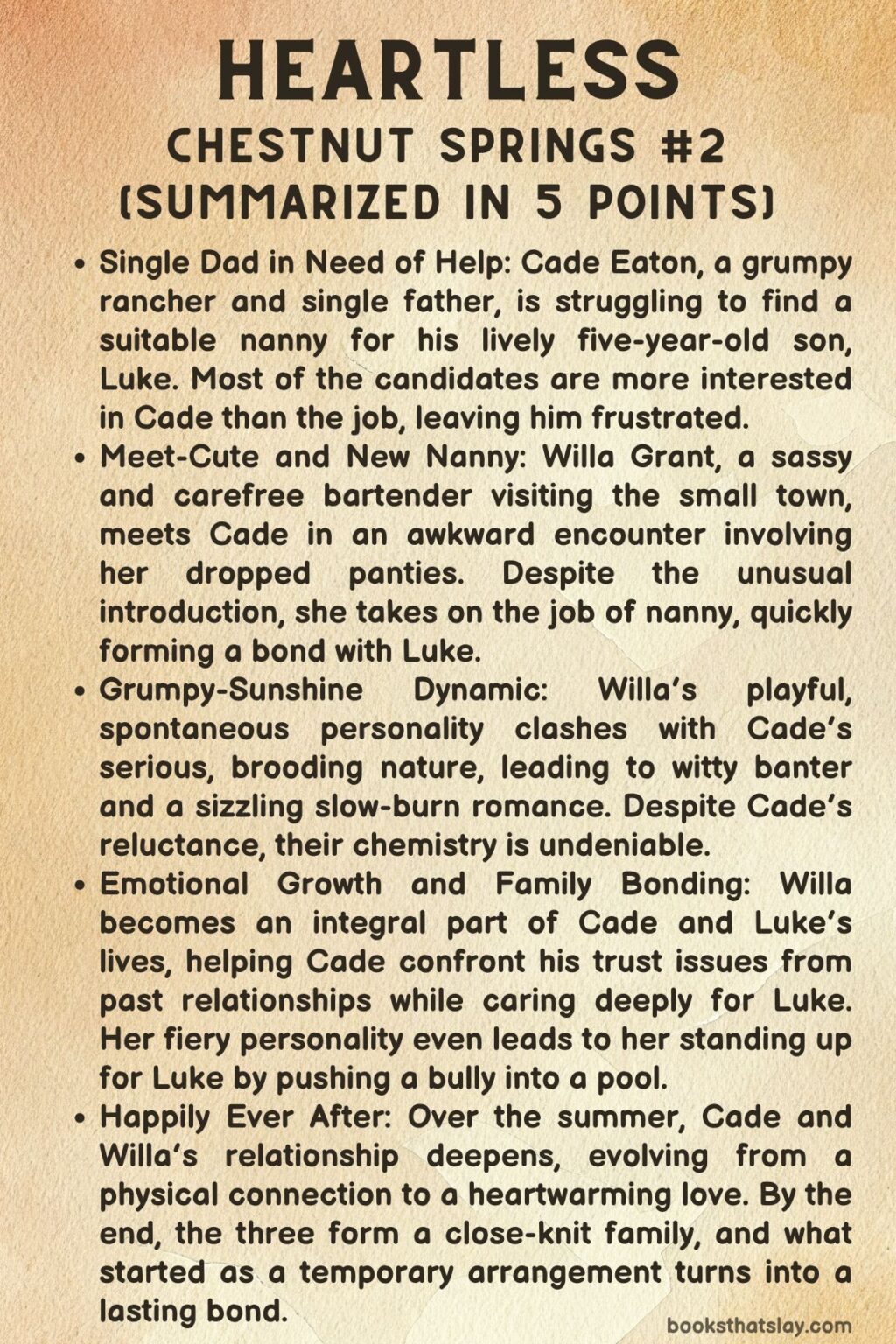 Heartless by Elsie Silver Summary, Characters and Themes