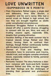 Love Unwritten by Lauren Asher Summary, Characters and Themes