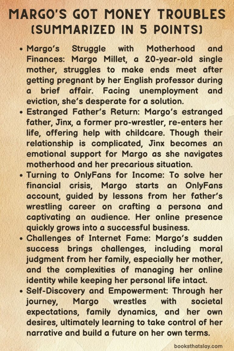 Margo's Got Money Troubles Summary, Characters and Themes