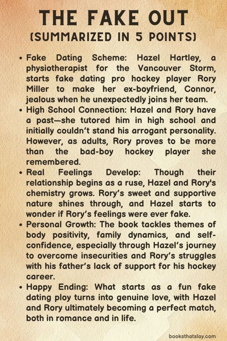 The Fake Out Summary, Characters and Themes