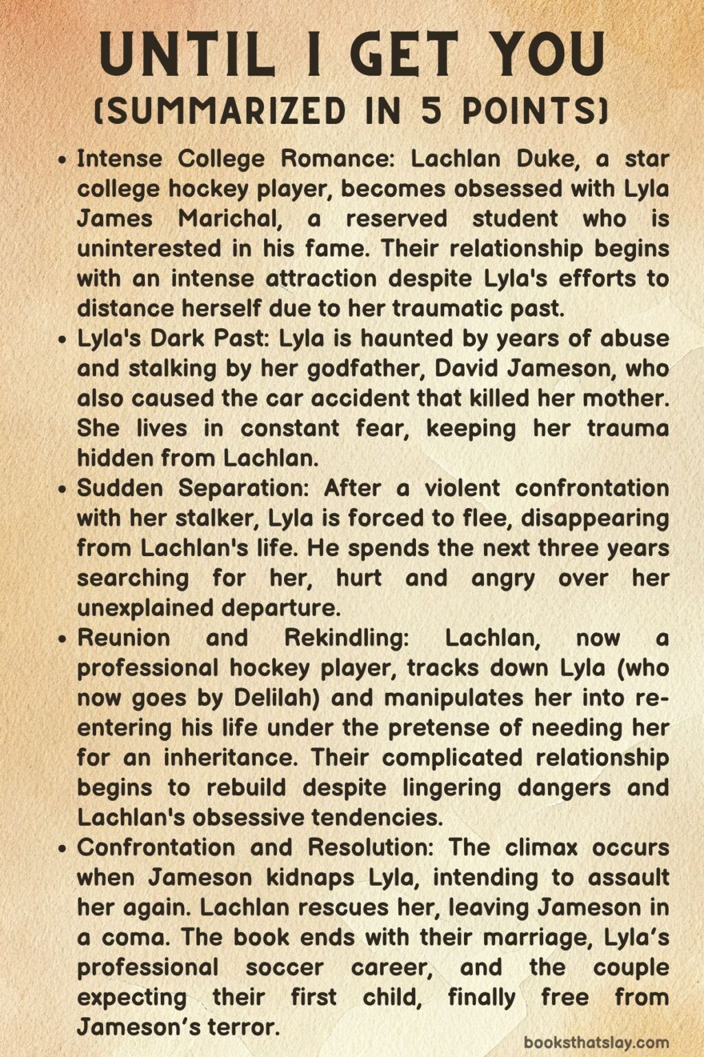 Until I Get You by Claire Contreras Summary, Characters and Themes