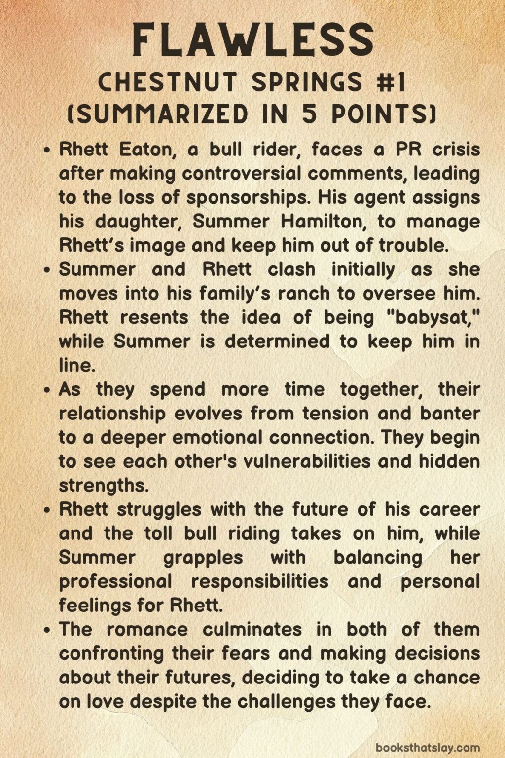 Flawless by Elsie Silver Summary, Characters and Themes