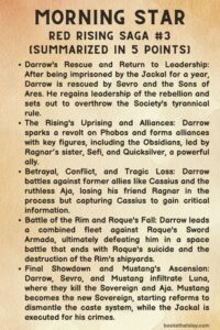 Morning Star by Pierce Brown Summary, Characters and Themes