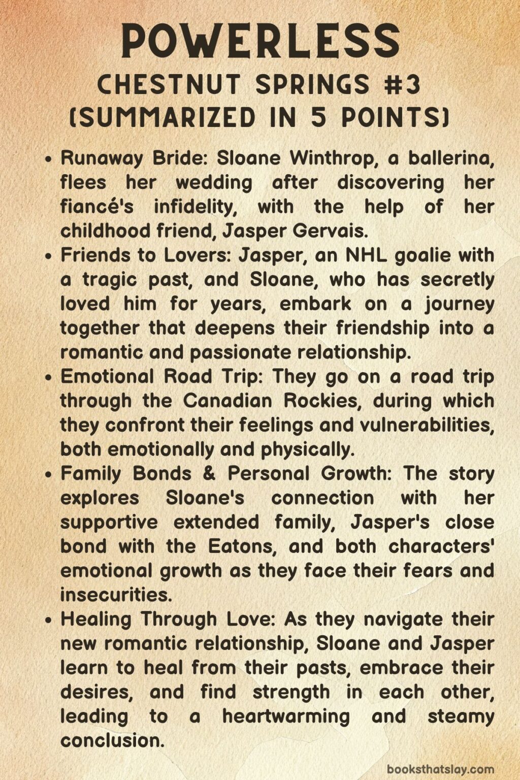 Powerless by Elsie Silver Summary, Characters and Themes