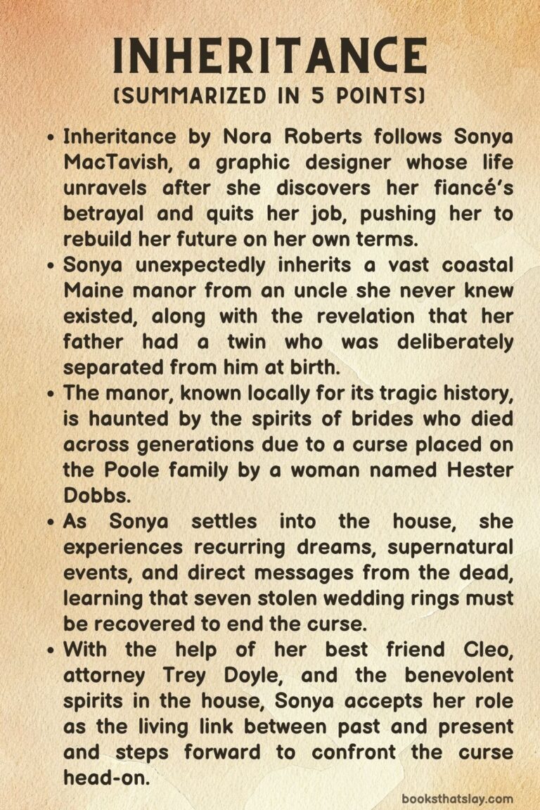 Inheritance by Nora Roberts Summary, Characters and Themes