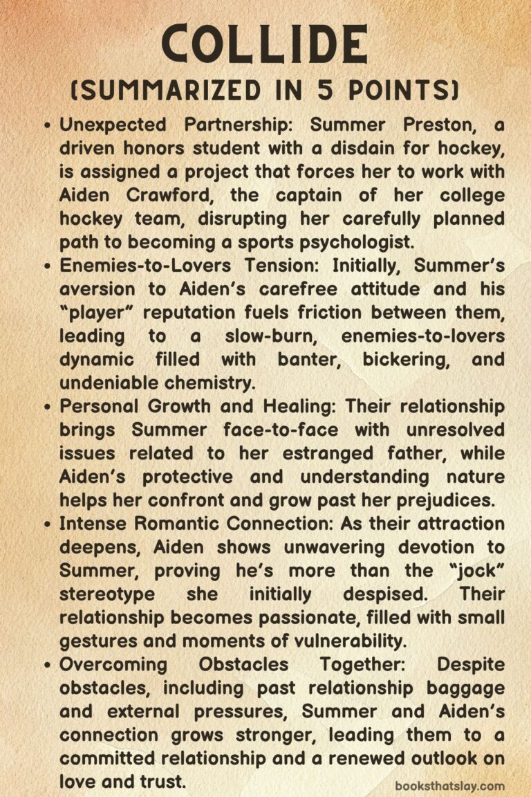 Collide by Bal Khabra Summary, Characters and Themes