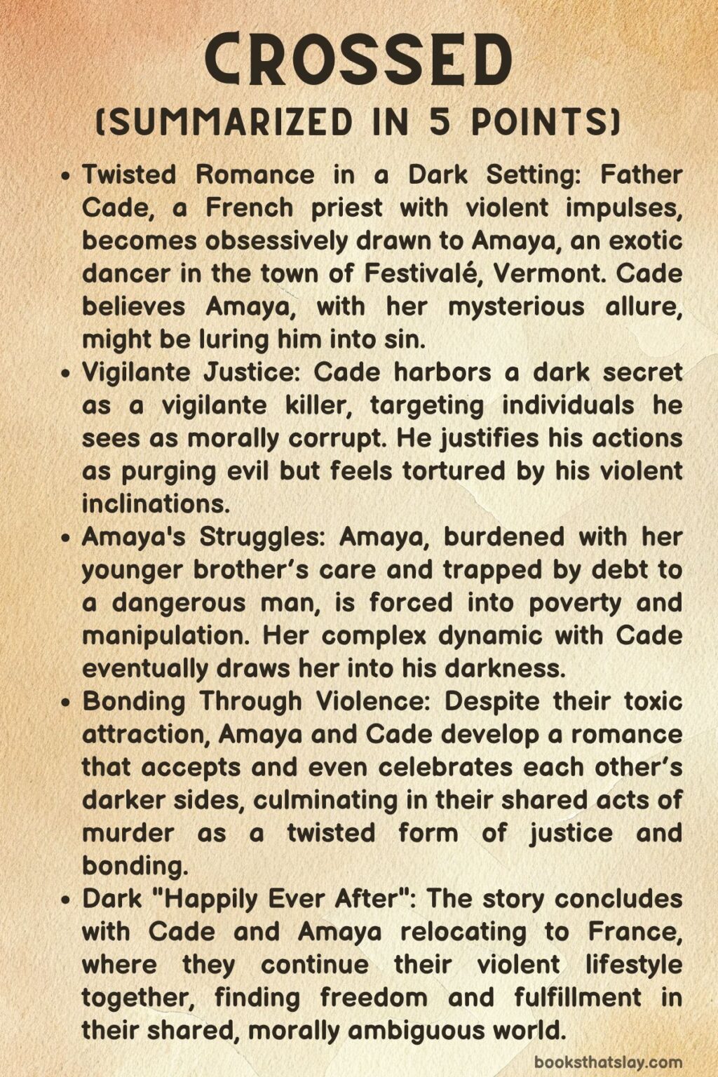 Crossed by Emily McIntire Summary, Characters and Themes