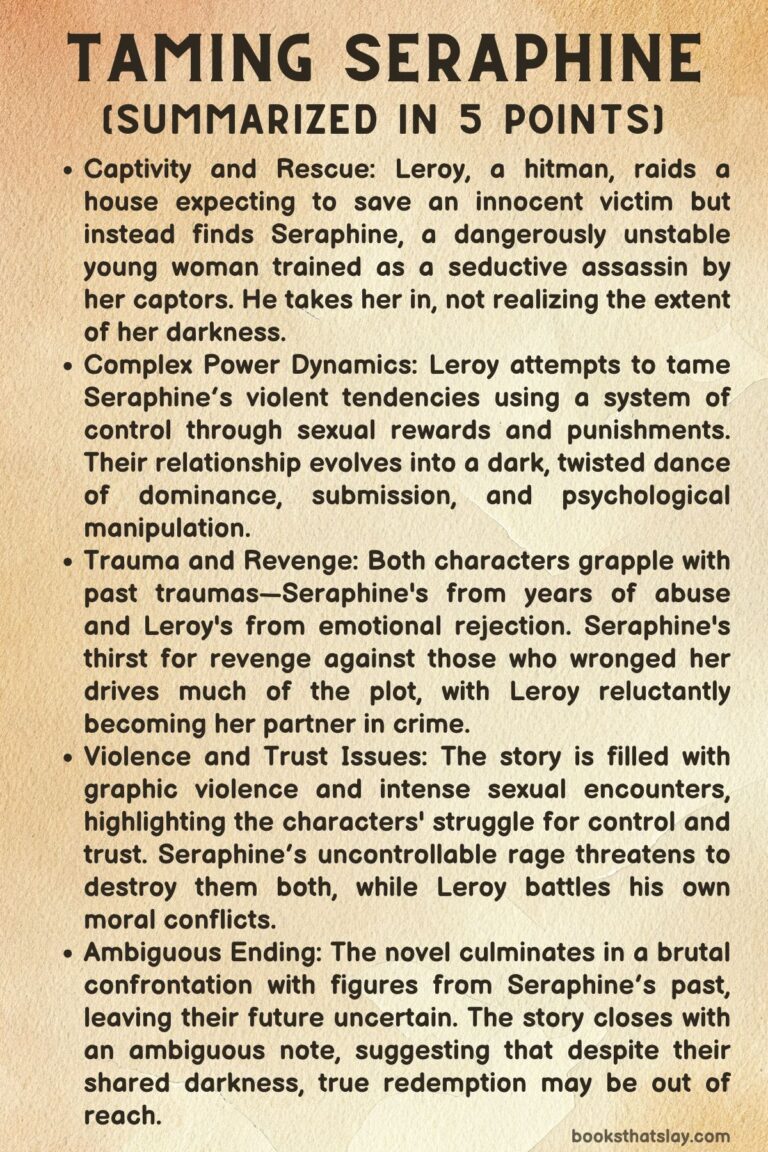 Taming Seraphine by Gigi Styx Summary, Characters and Themes