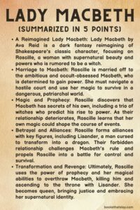 Lady Macbeth by Ava Reid Summary, Characters and Themes