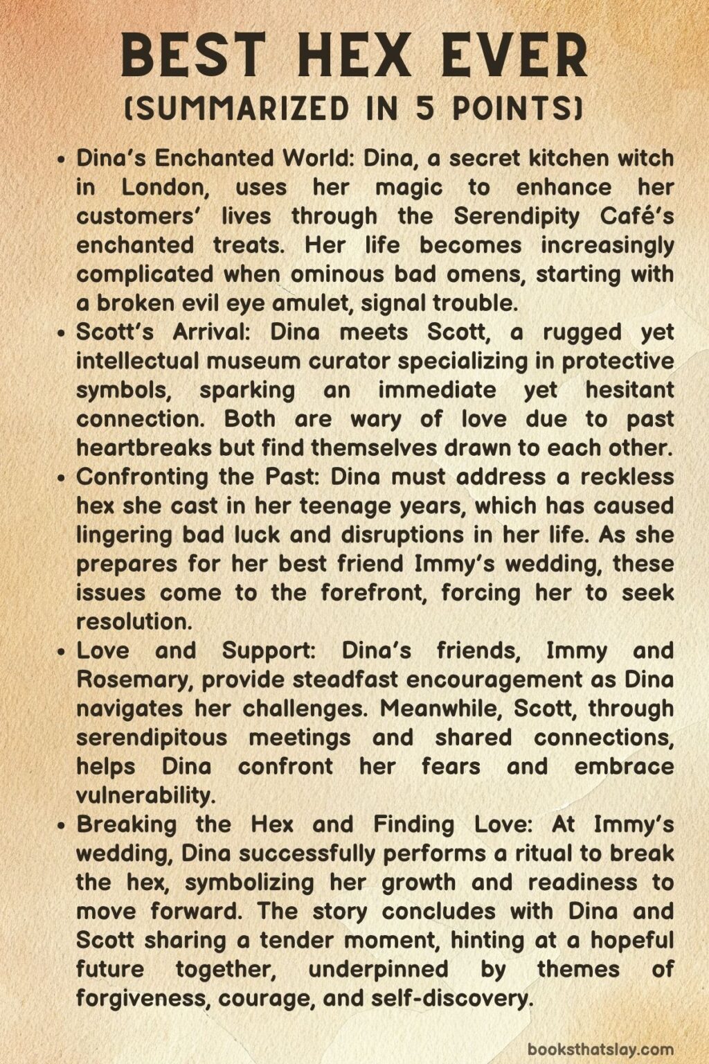 Best Hex Ever Summary, Characters and Themes