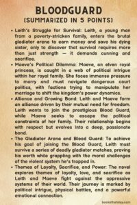 Bloodguard by Cecy Robson Summary, Characters and Themes