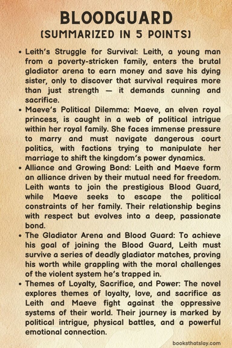 Bloodguard by Cecy Robson Summary, Characters and Themes