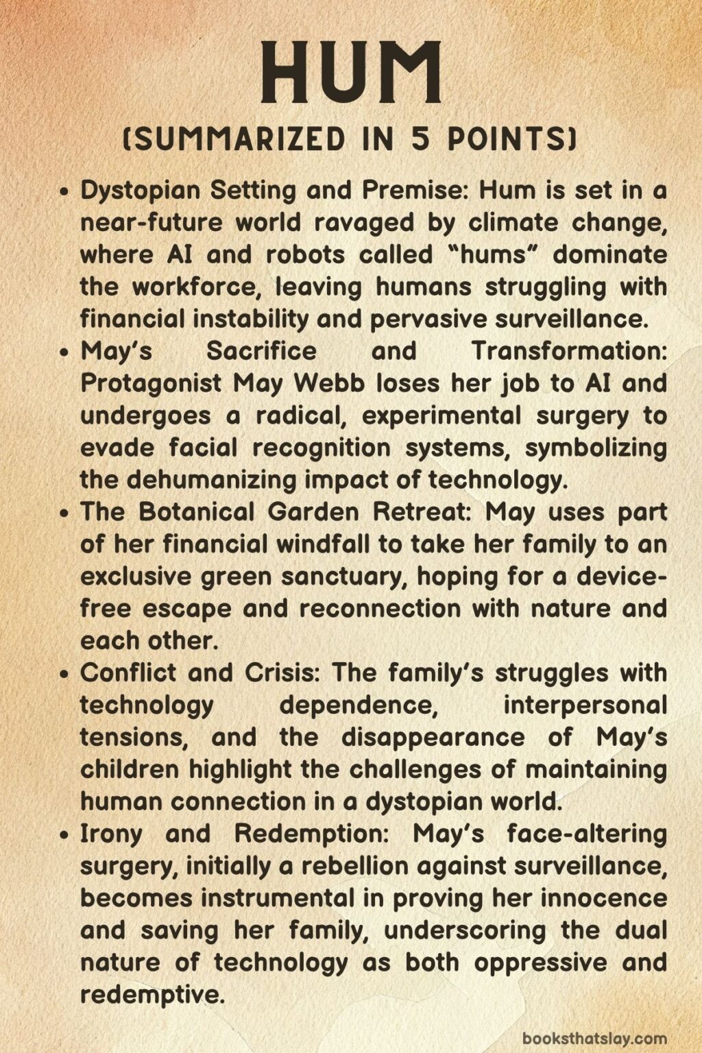 Hum by Helen Phillips Summary, Characters and Themes