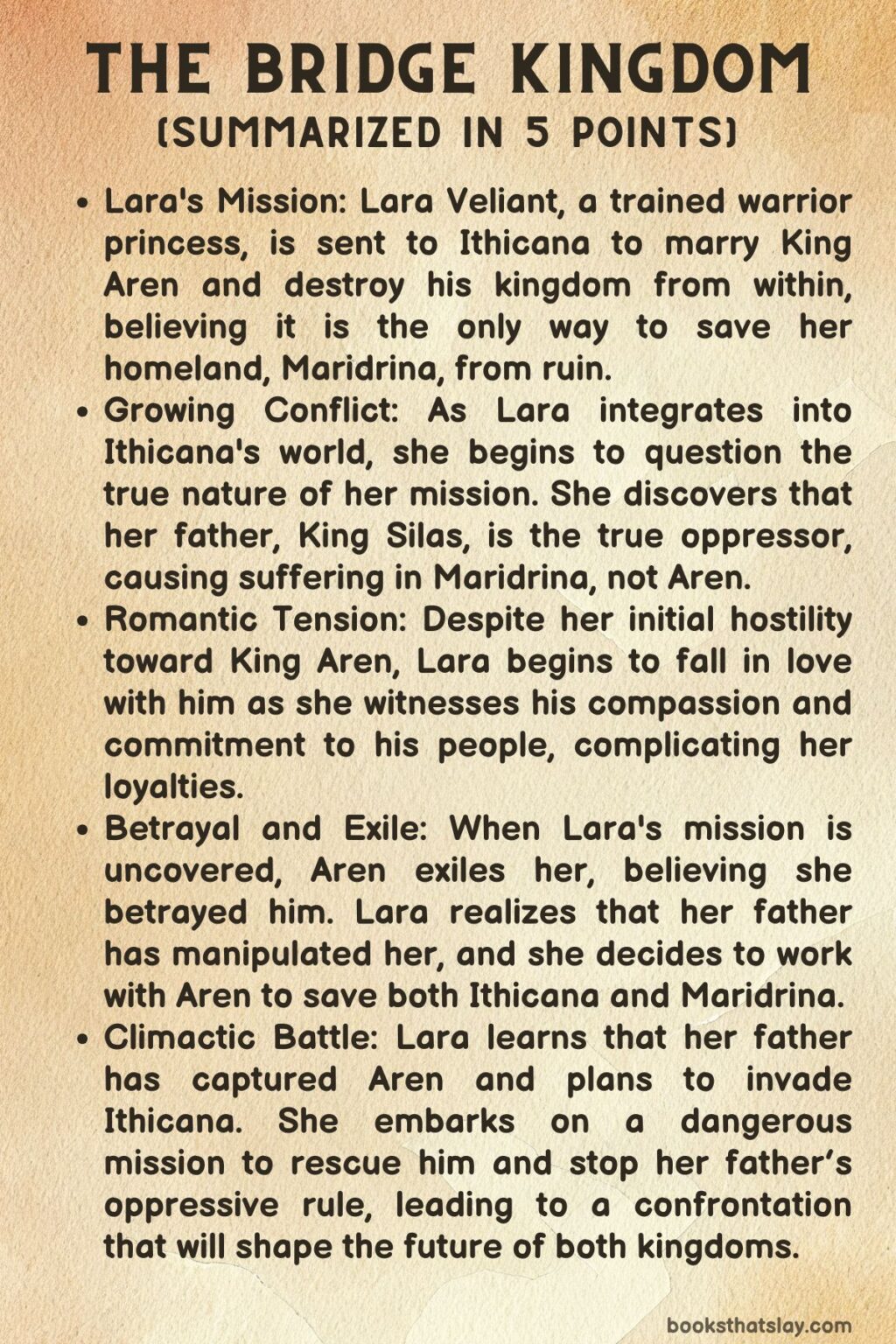 The Bridge Kingdom Summary, Characters and Themes