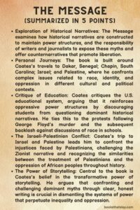 The Message by Ta-Nehisi Coates Summary, Analysis and Themes