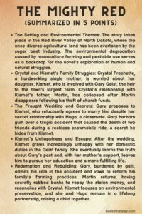 The Mighty Red by Louise Erdrich Summary, Characters and Themes