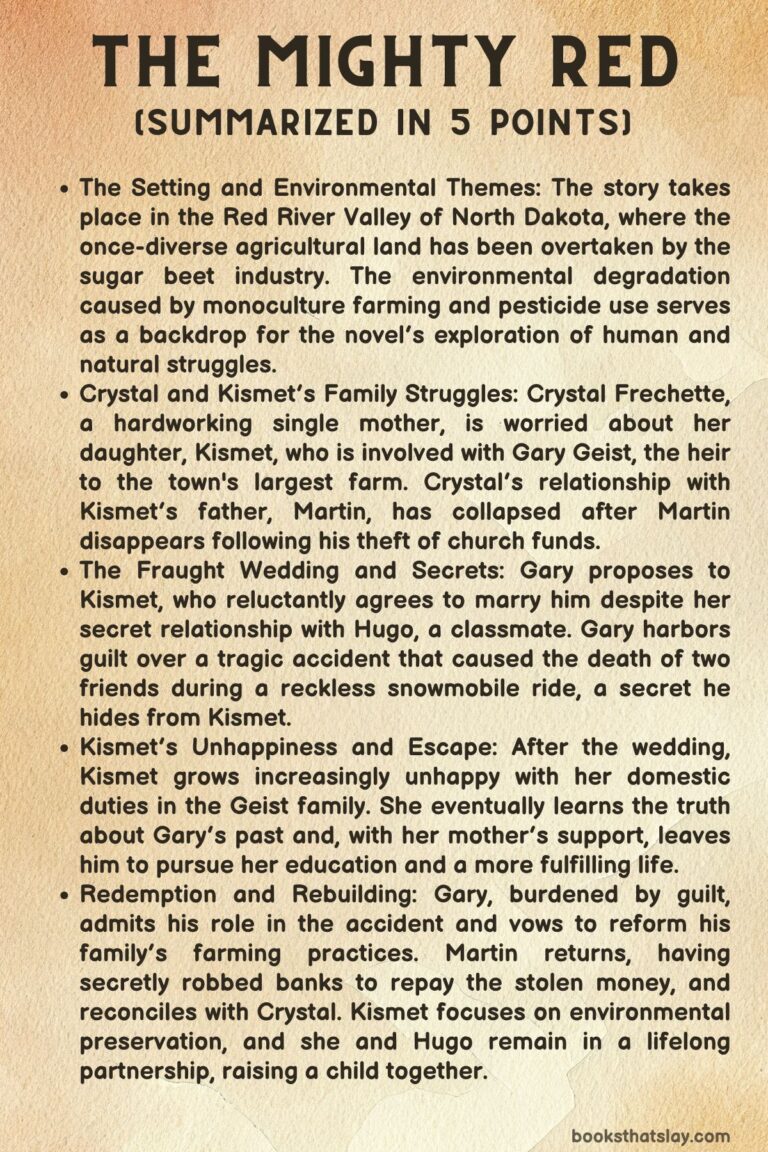 The Mighty Red by Louise Erdrich Summary, Characters and Themes