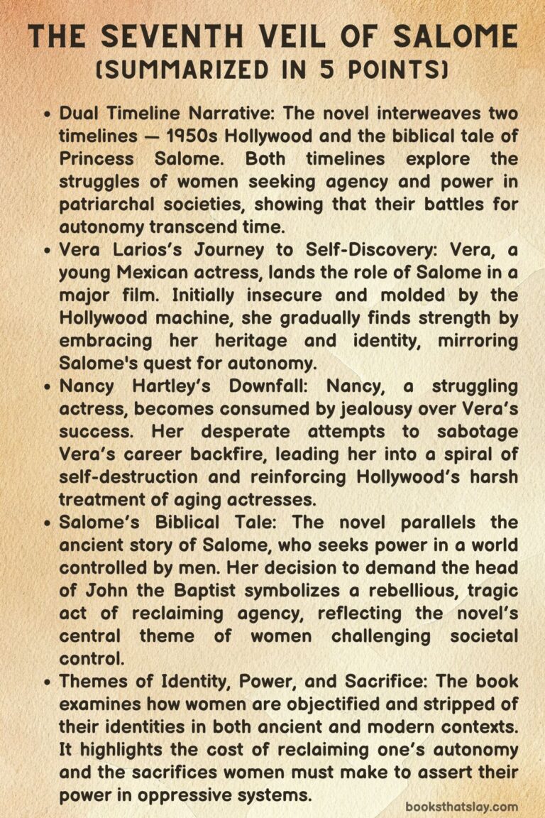 The Seventh Veil of Salome Summary, Characters and Themes