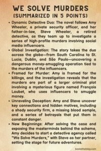 We Solve Murders Summary, Characters and Themes
