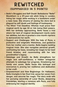 Rewitched by Lucy Jane Wood Summary, Characters and Themes