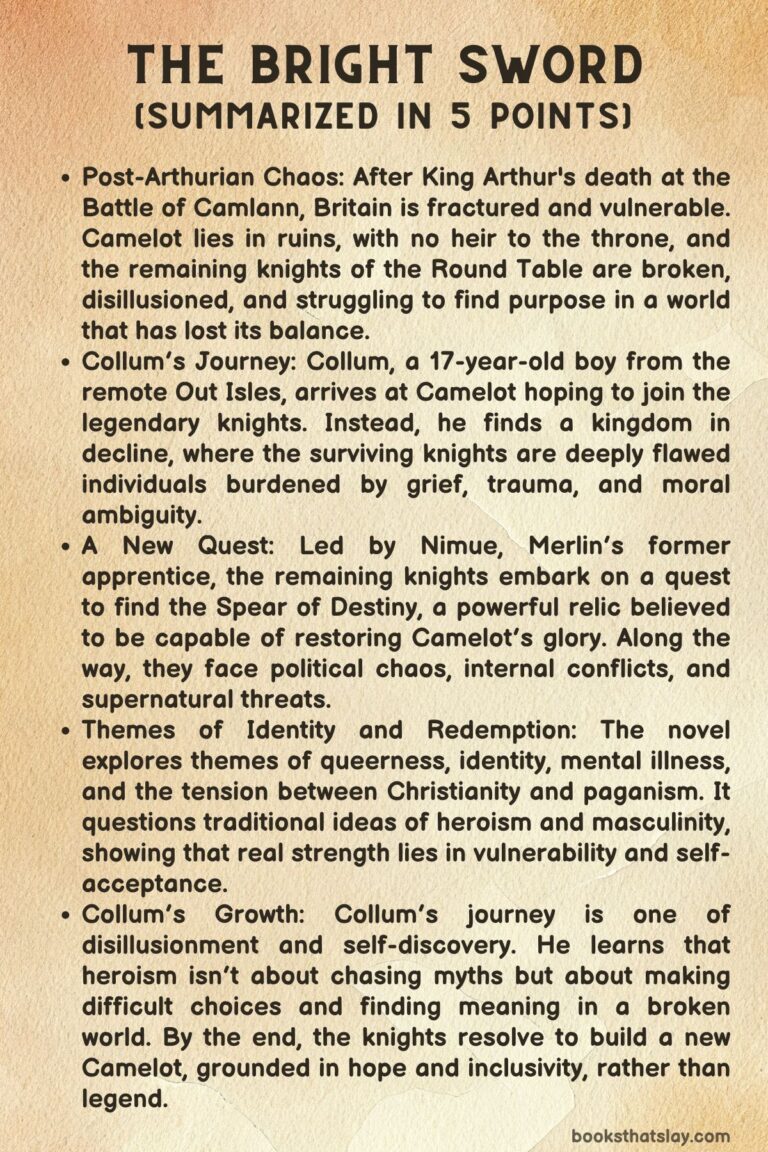 The Bright Sword by Lev Grossman Summary, Characters and Themes