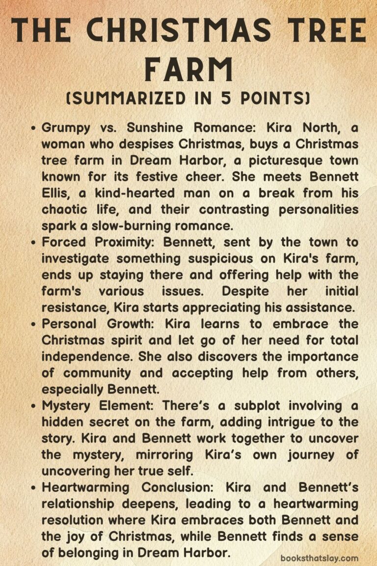 The Christmas Tree Farm Summary, Characters and Themes